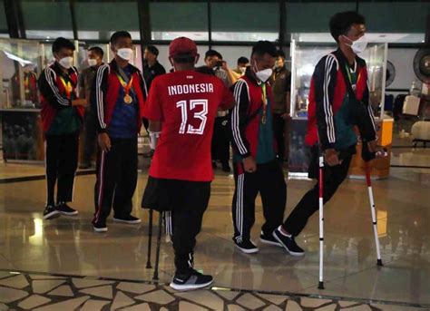 SINDO Hi Lite Timnas Sepak Bola Amputasi Indonesia Lolos Ke Piala Dunia