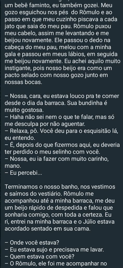 Contos e Confissões on Twitter Exclusivo Capítulo 4 ACAMPs O