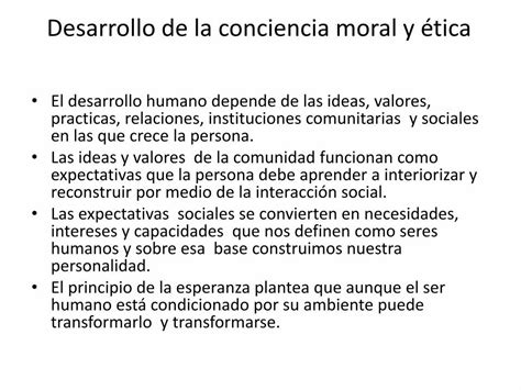 Pdf Desarrollo De La Conciencia Moral Y Tica Dokumen Tips