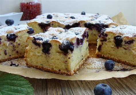 Ciasto jogurtowe z borówką amerykańską DoradcaSmaku pl
