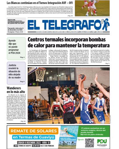 Edición 06 12 2023 Diario El Telégrafo