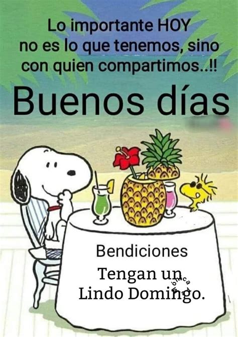 100 imágenes de buenos días snoopycon frases para compartir Artofit