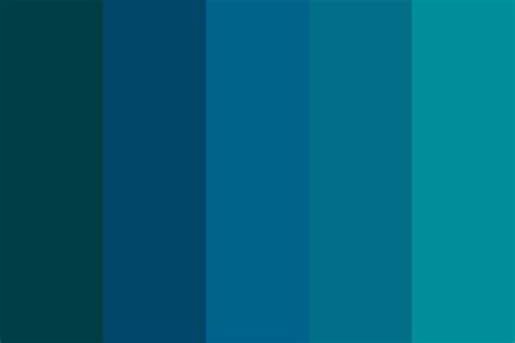 The Blue Shades Color Palette