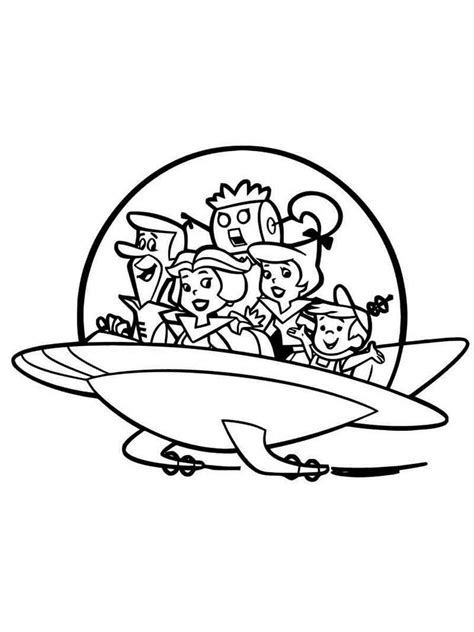 Printable Coloring Pages For The Jetsons