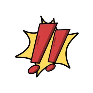 Dynamic Exclamation Mark Exclamation Mark Exciting Exclamation PNG