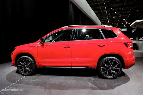 2019 Skoda Karoq Welcomes Scout Sportline Models In Paris Autoevolution