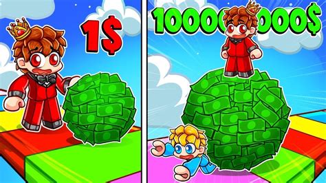 Wir Bauen EINEN 999 999 GELD BALL In Roblox YouTube