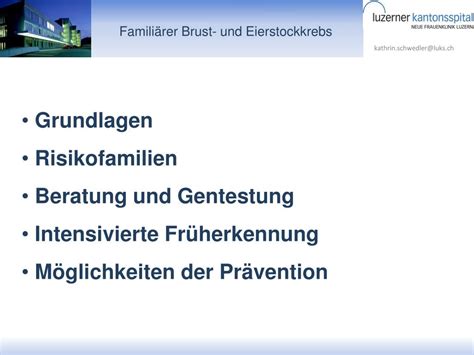 Ppt Famili Rer Brust Und Eierstockkrebs Powerpoint Presentation