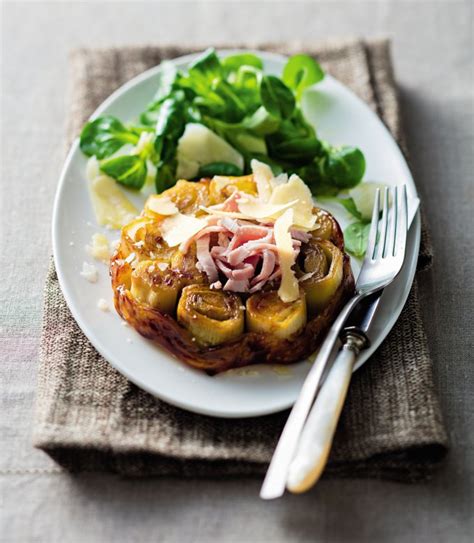 Recette Tatin De Poireaux Marie Claire