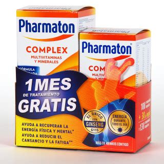 Opiniones Sobre Pharmaton Complex Pack Comprimidos Sin Marca
