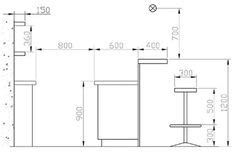 Bar Measurements Ideas Restaurant Design Bar Design Bar Counter
