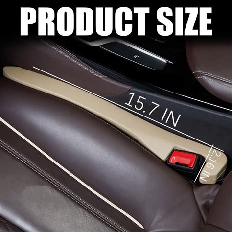 LKAHG 2 Piezas De Relleno Universal De Cuero Entre El Asiento Y La