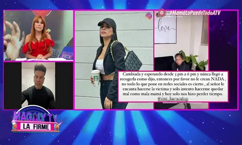 Tomate Barraza hace las paces con Vanessa López Hemos llegado a