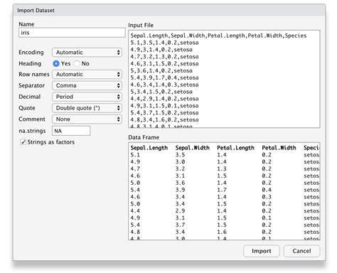 Importing Data Sets Into R Studio 60 OFF