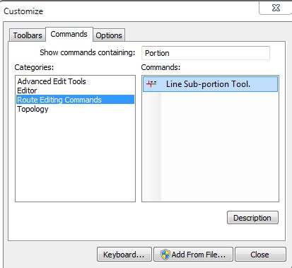 Arcgis Desktop Can T Find Define Line Portion Tool Geographic