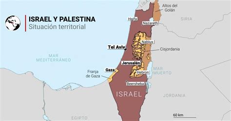 Mapa De Oriente Medio De Cisjordania