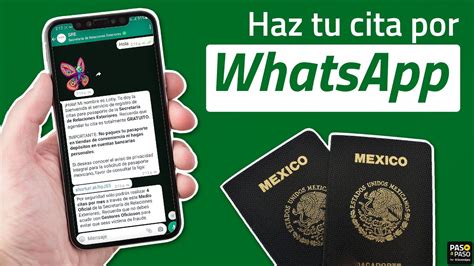 Cómo tramitar el pasaporte en WhatsApp TUTORIAL completo YouTube