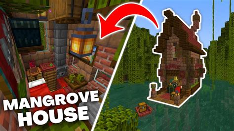 Minecraft 1 19 How To Build A Mangrove House Simple Survival Starter