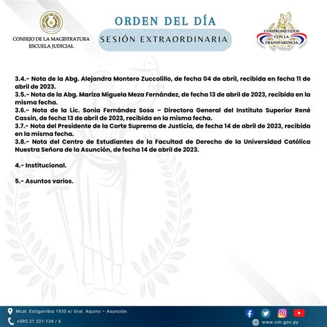 Consejo De La Magistratura CM On Twitter El Consejo De La
