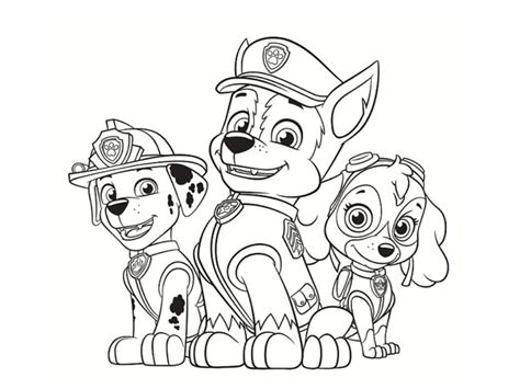 Coloriage Pat Patrouille 30 dessins à imprimer gratuitement