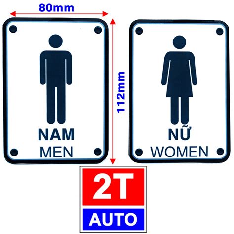 Top 50 biểu tượng nhà vệ sinh nam nữ đẹp nhất