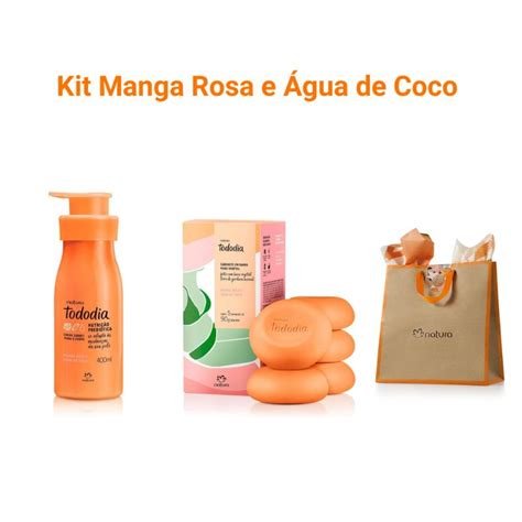 Kit Tododia Manga Rosa E Água De Coco Natura Shopee Brasil