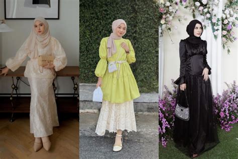 9 Referensi Baju Kondangan Simple Ala Selebgram Mudah