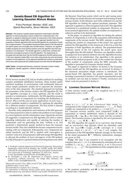 pdf genetic based em algorithm for learning gaussian mixture model