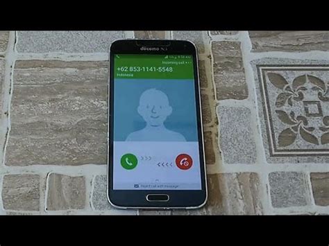 SAMSUNG GALAXY S5 Incoming Call OVER THE HORIZON YouTube