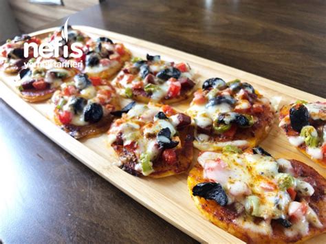 Haftasonu Kahvaltısına Yakışır Bir Lezzet Fırında Patates Pizzası