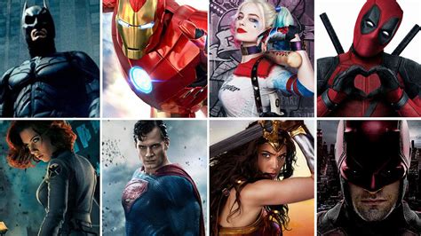 Film The Best Superheroes Of All Time This Is The Current Ranking