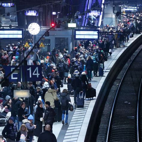 Bahnverkehr L Uft Nach Warnstreik Wieder