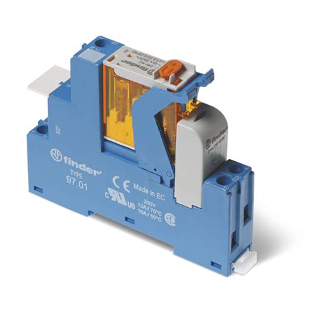 Tipo 4C 01 Relé modular de interface Finder