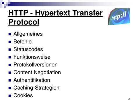 PPT Hypertext Transfer Protocol PowerPoint Presentation Free