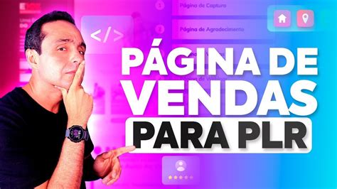 Como Criar Uma P Gina De Vendas Para Plr Gr Tis Passo A Passo Youtube
