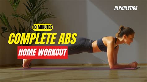 10 MIN SIX PACK ABS At Home Workout With No Equipment No Repeats