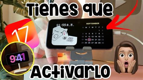 C Mo Personalizar El Modo Espera De Tu Iphone Ios Youtube