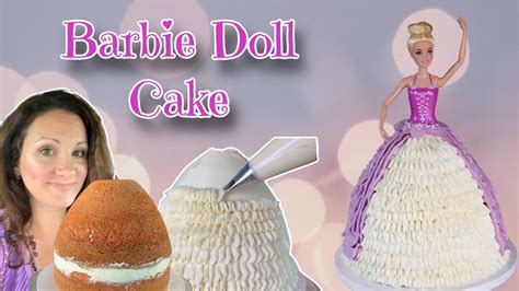 Barbie Doll Cake Using One Tip YouTube