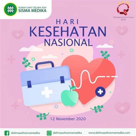 Selamat Hari Kesehatan Nasional 12 November 2020 Rumah Sakit Delima