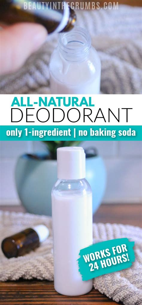 Homemade Deodorant Without Baking Soda Beauty In The Crumbs