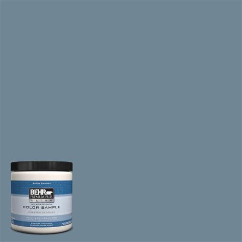 BEHR Premium Plus Ultra 8 Oz HDC AC 24 Lyric Blue Interior Exterior