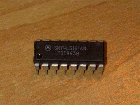 CIRCUIT INTEGRE SN74LS161AN BCD DECADE COUNTERS 4 BIT BINARY COUNTERS
