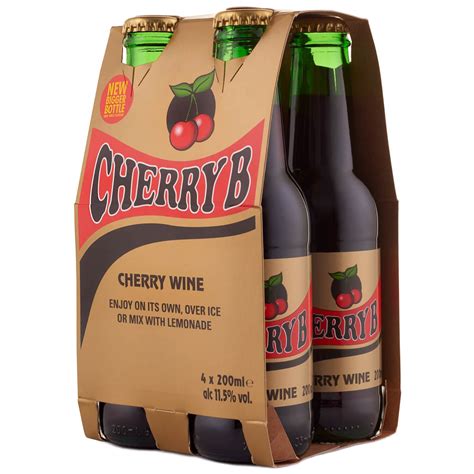 Ml Cherry B Wine Pack Of X Uk Corner Shop