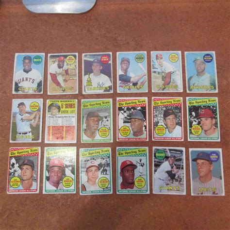 Sportlots Auctions The Complete 1969 Topps Baseball Card Set 664 664