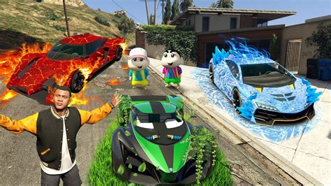 GTA 5 Franklin Collecting RARE ELEMENTAL CARS In GTA 5 YouTube