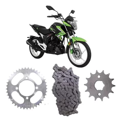 Kit De Arrastre Cadena Italika Original 150z 150sz 150 Z Sz Envío gratis
