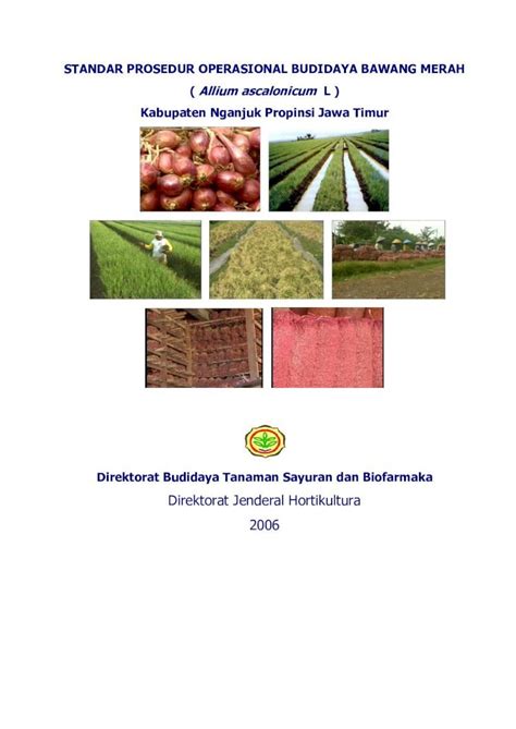 PDF Direktorat Jenderal Hortikultura 2006horti Pertanian Go Id