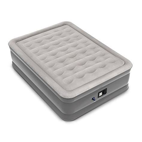 Air Mattress With Built In Electric Pump Sable Full Sized Inflatable