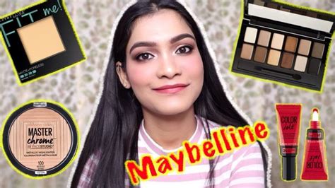 Maybelline One Brand Makeup Tutorial Step By Step Makeup Tutorial