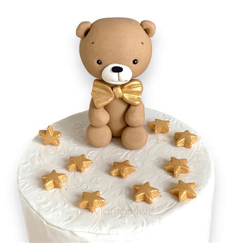 Figurka Na Tort Mi Z Masy Cukrowej Z Ote Gwiazdki Allegro Pl